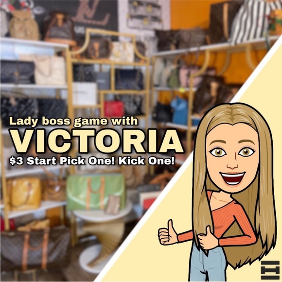 Bags | 3 Pick One Kick One Lady Boss Game W Victoria Lv Prada ...